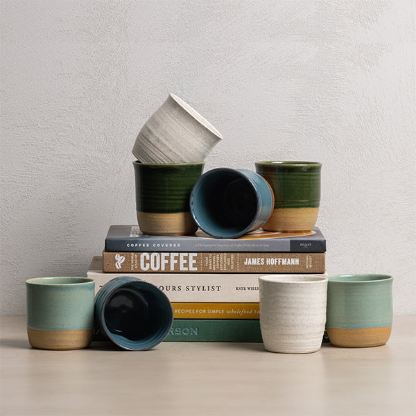 Classic White Ceramic Tumbler – Coffee Culture | Store