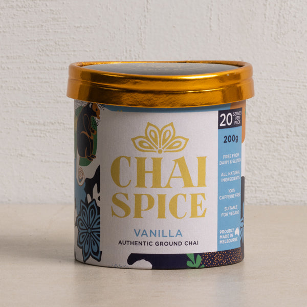 Chai Spice Authentic Ground Chai -Vanilla – Coffee Culture | Store